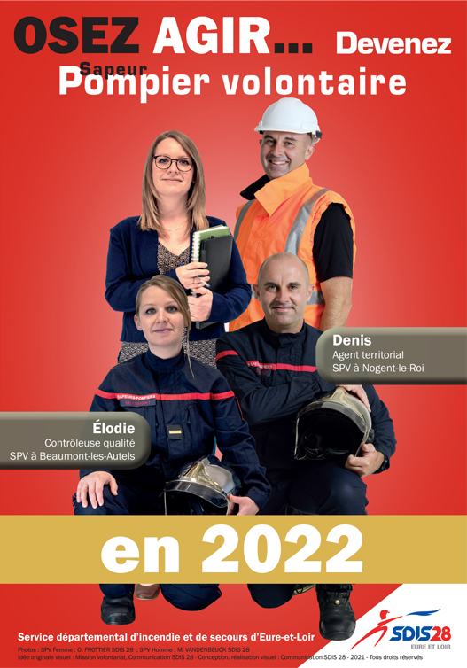 Service départemental d'incendie et de secours d'Eure-et-Loir - Devenez sapeur-pompier volontaire